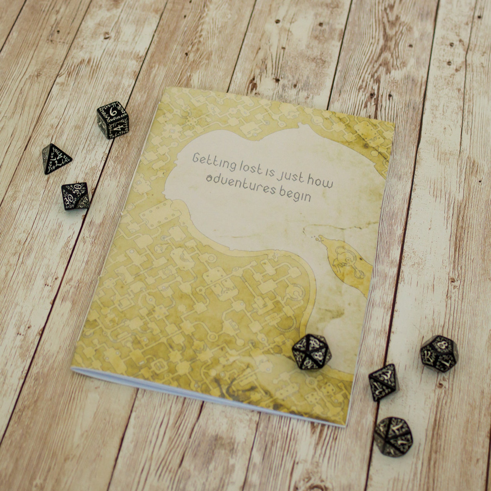 Dungeon Map A5 Dungeons & Dragons Journal Dnd Adventure - Etsy