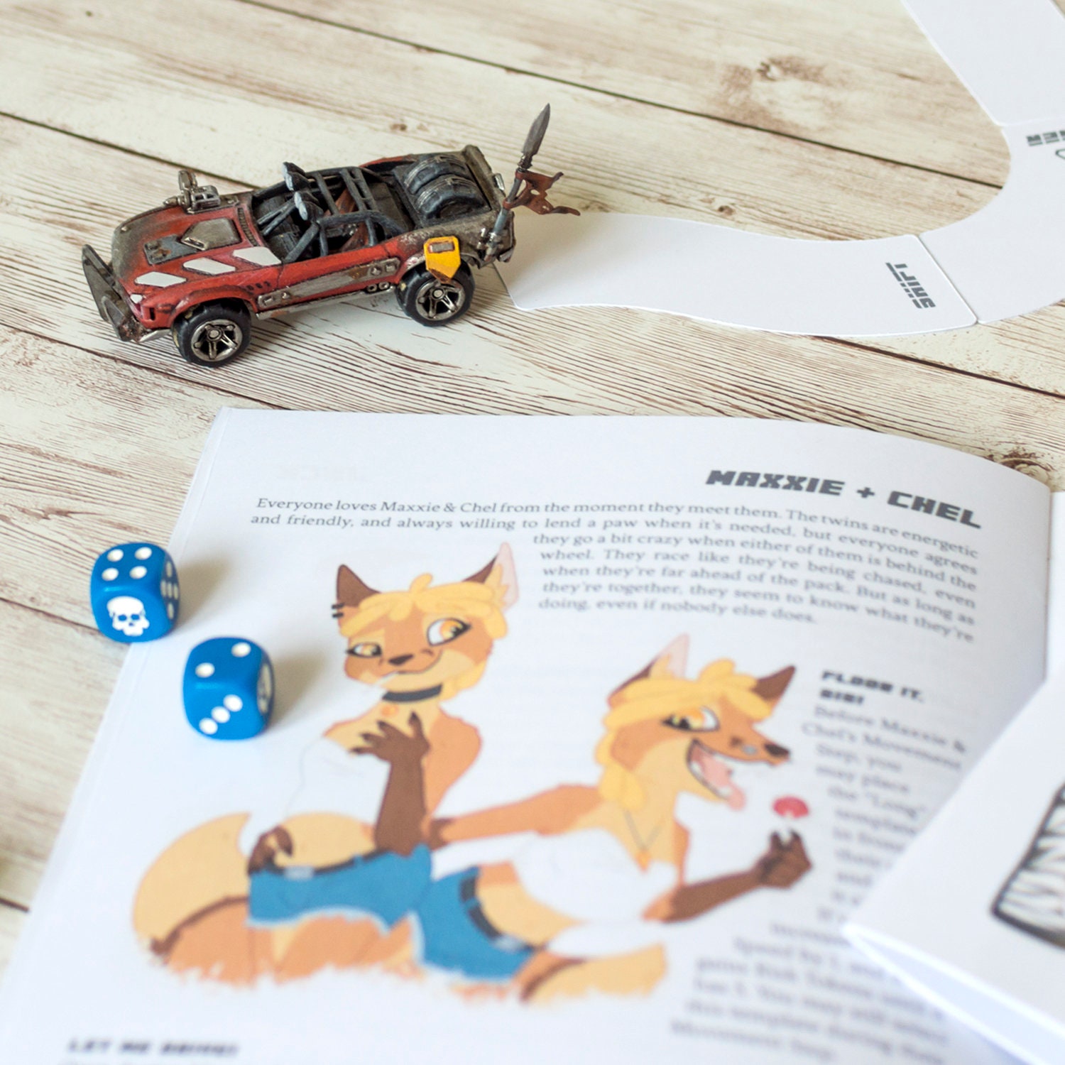 Chasing Tail A5 Furry Racing Game Zine - Tabletop Game for Toy Cars, Geek Gift, Furry Gift ...