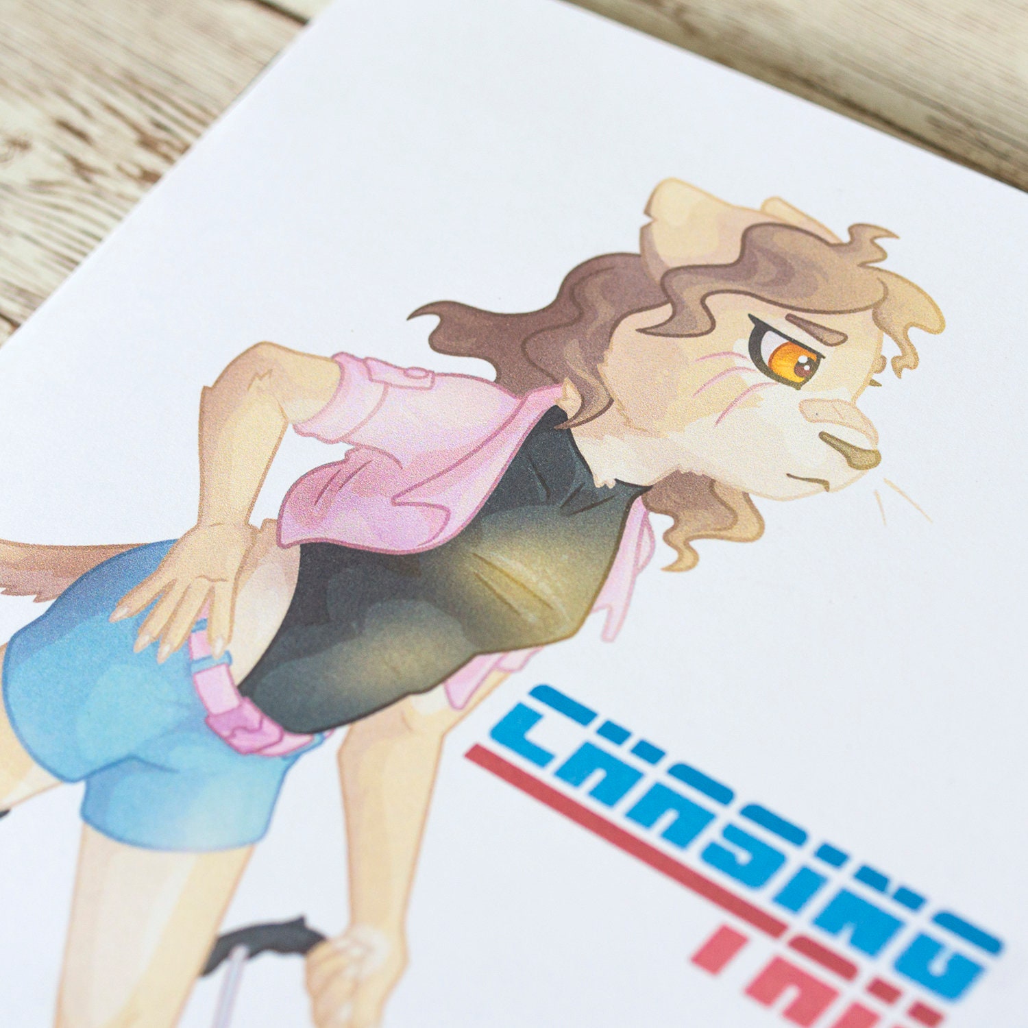 Chasing Tail A5 Furry Racing Game Zine - Tabletop Game for Toy Cars ...