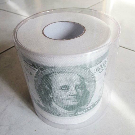 Real Money Toilet Paper