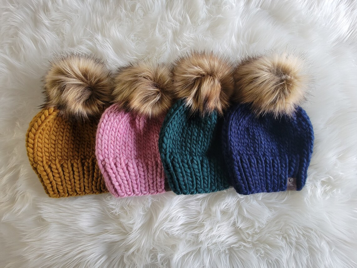 The Classic Beanie - Knitting Pattern - Etsy