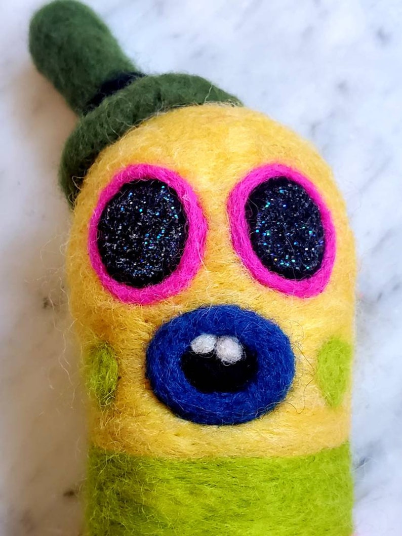 Mr. Dinkles Trolls Needle Felted Toy Figure - Etsy Sweden