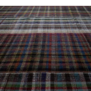 Oversized Rug,13,6x18,5 Feet 412x562 Cm Flat Weave Woven Colorful ...