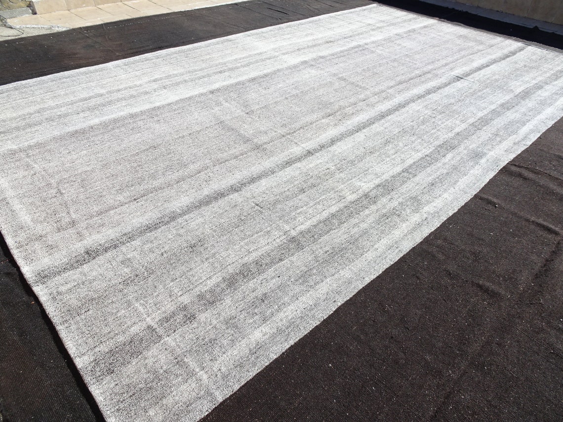 Oversized Plain Gray Rug10x173 Feet 304x524 Cm - Etsy