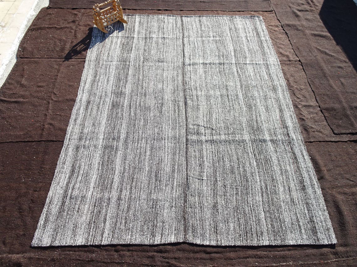 Large Flat Weave Woven Rug7.11x104feet 240x314 - Etsy