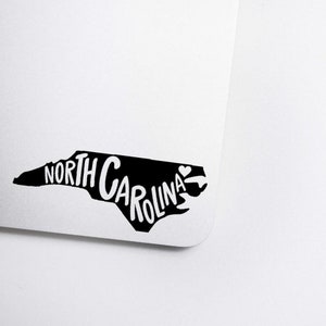 North Carolina Decal, NC Decal, NC Sticker, NC Vinyl Decal - Etsy