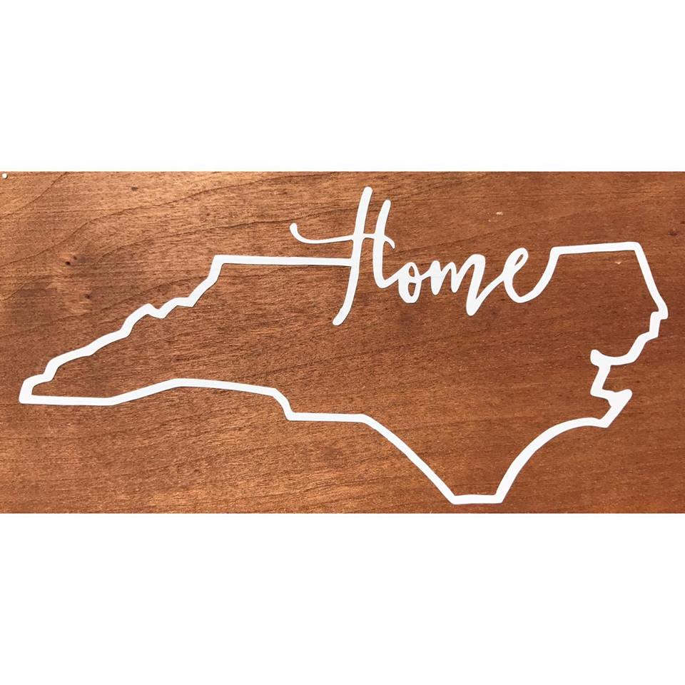 NC Home Decal, North Carolina Home, NC Home Sticker, NC Decal, North ...