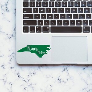 UNCC, UNC Charlotte, Uncc Monogram, Uncc Decal, UNC Charlotte Decal ...