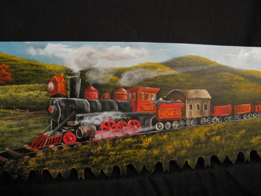 One-man Crosscut--train - Etsy