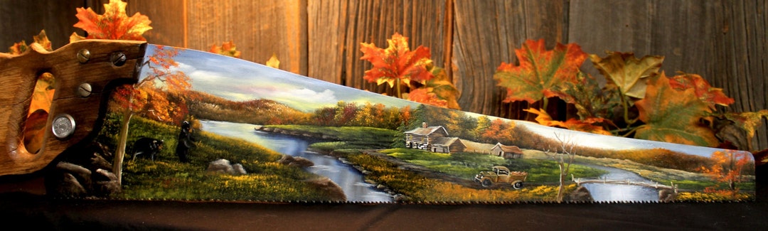 Fall Homestead With Bears - Etsy