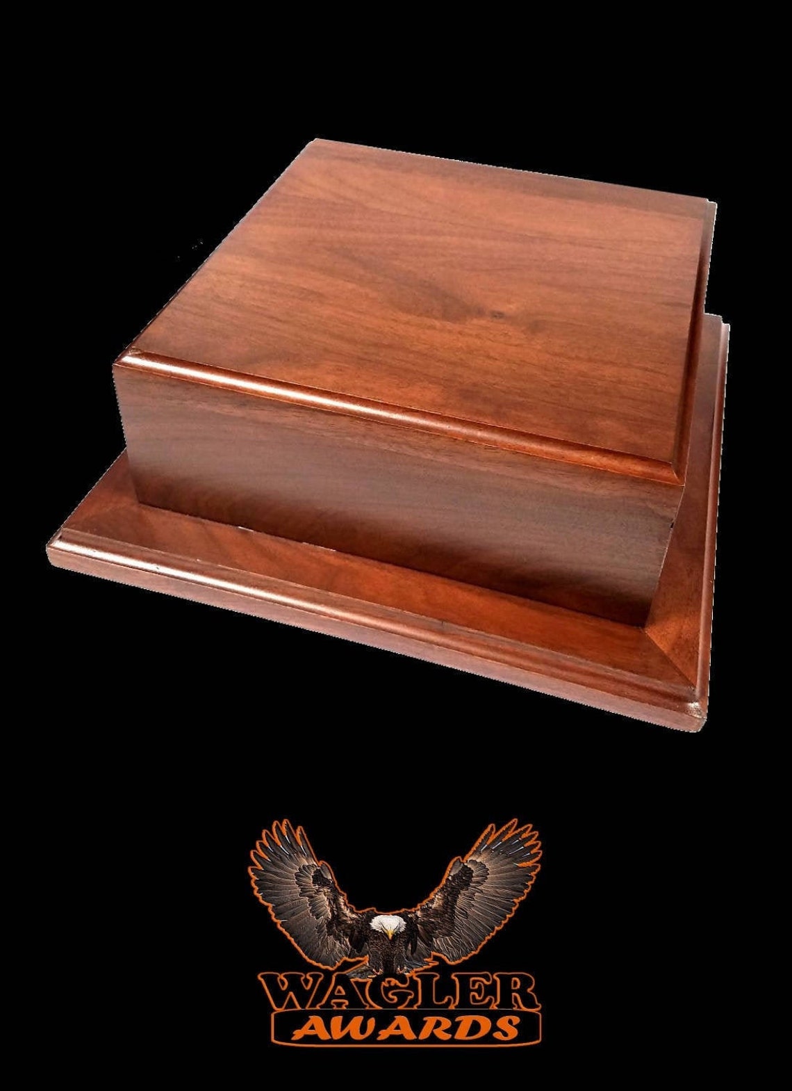 Trophy Award Base 2 PACK 9 x 9 x 2.5 Made | Etsy