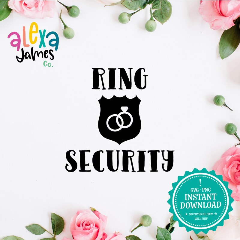 Ring Security Sign - Etsy