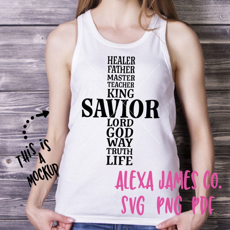 Jesus Svg Savior SVG Lord Svg God Svg Cross Svg Christian | Etsy
