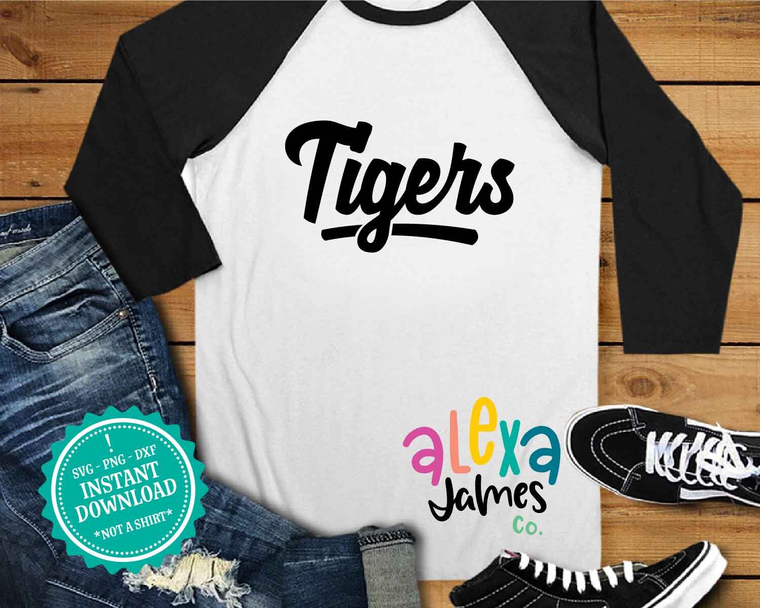 Tigers Svg Sports Team SVG SVG Cut File Basketball Svg | Etsy