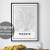 Mataró Spain Coastal Colors Art Map, Mataró España City Map ...
