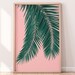Palm Leaf Poster, Tropical Leaf Poster, Leaf Print, Printable Art, Palm ...