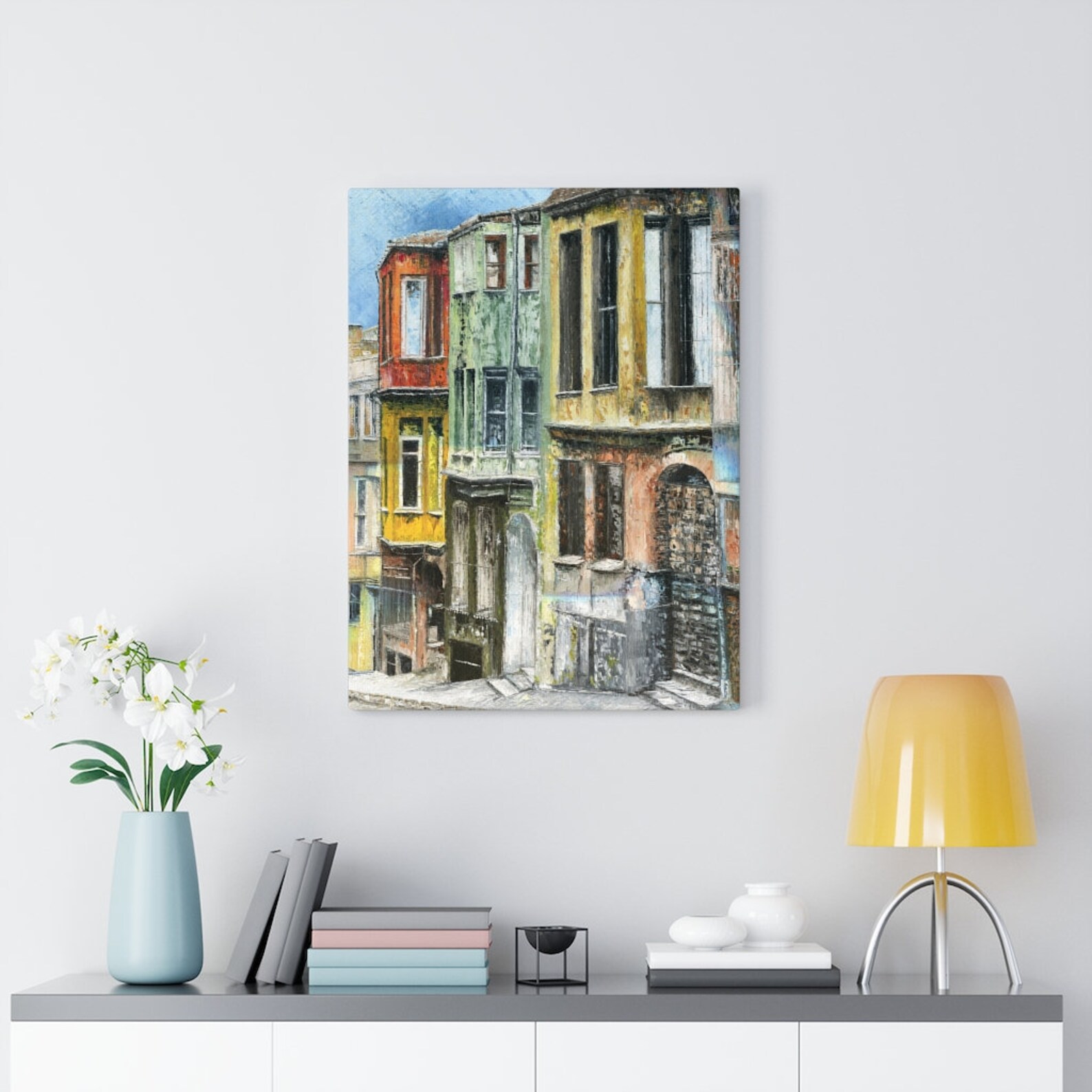 Walls of Color Istanbul Quality Canvas Wall Art Print Ready | Etsy