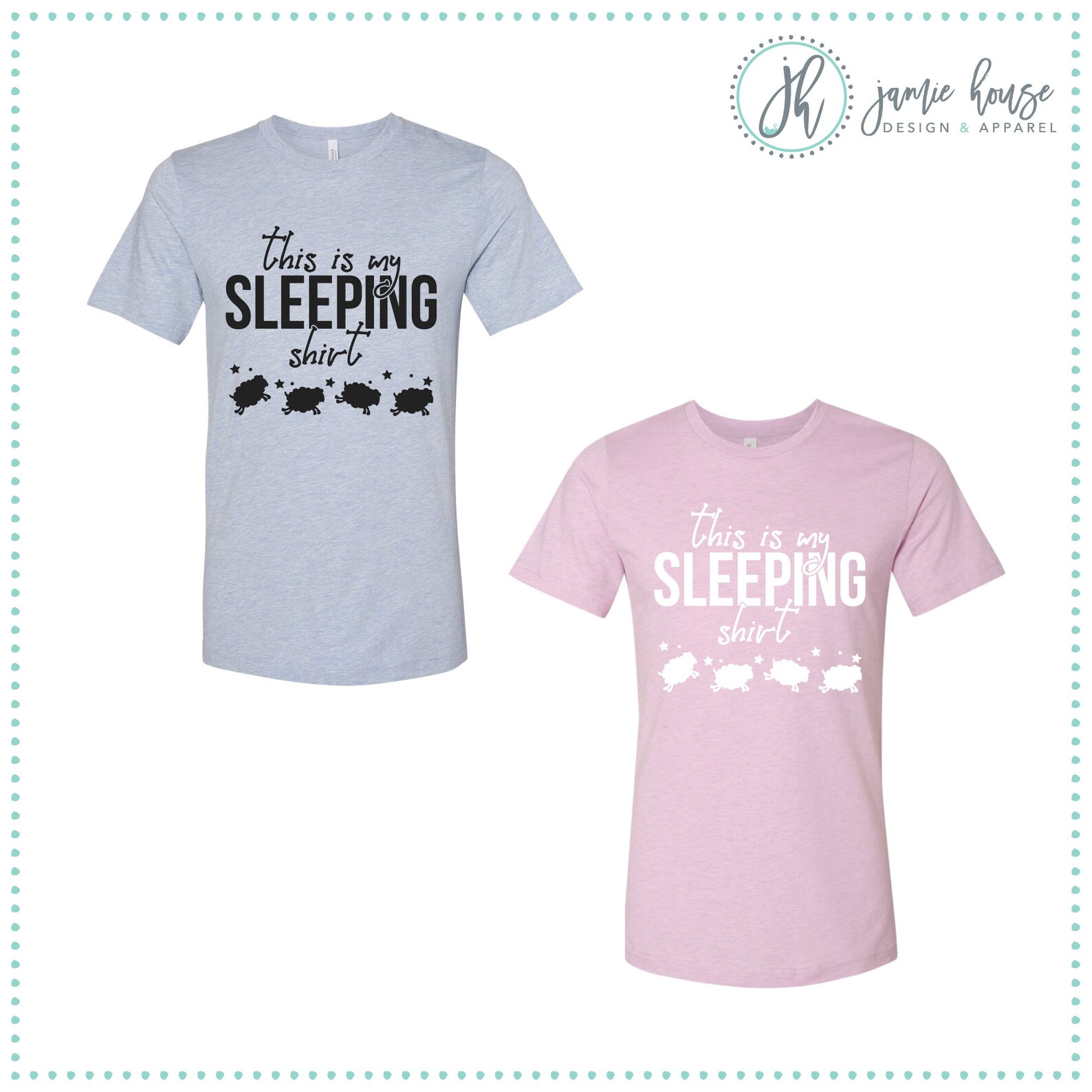 This is My Sleeping Shirt SVG Cut File sheep Stars Toddler - Etsy