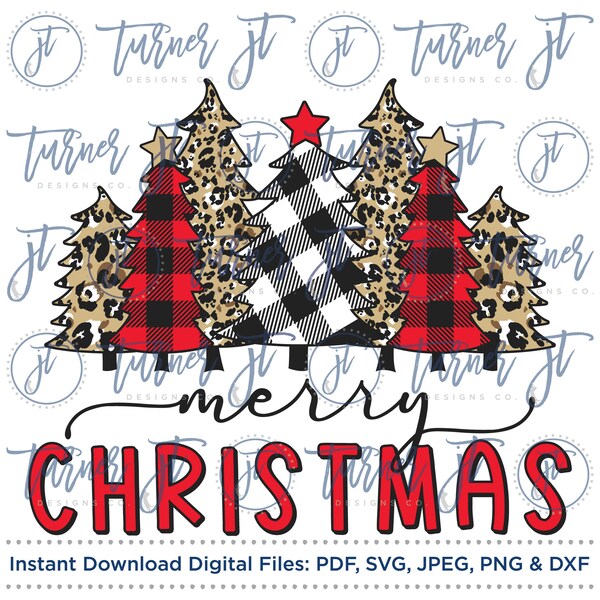 Christmas Buffalo Print - Etsy