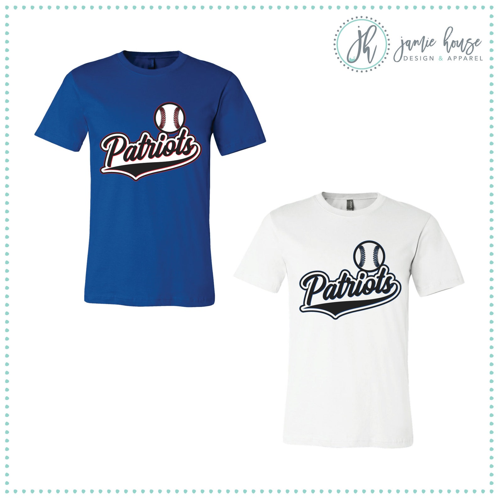 Patriots Baseball Patriots Softball SVG Cut File patriots | Etsy