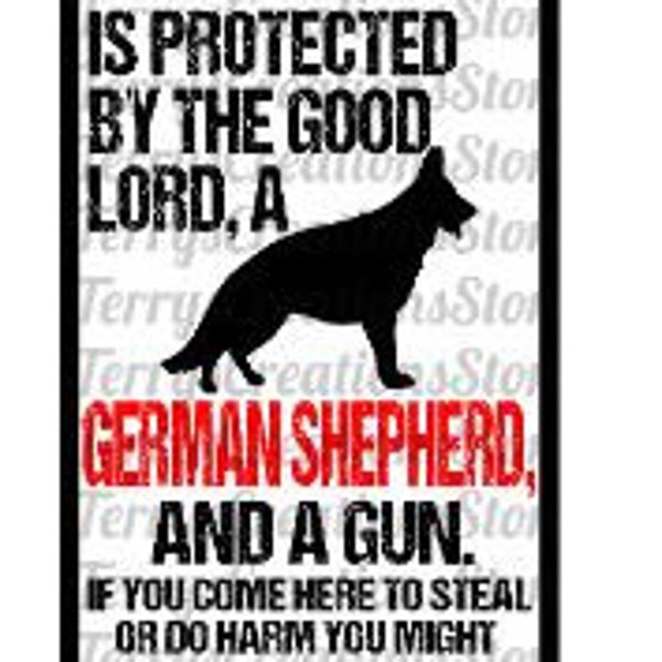 German Shepherd Sign - Etsy