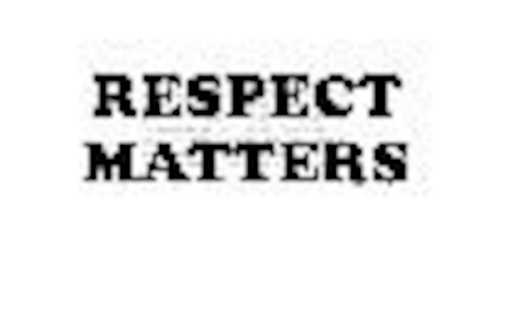 RESPECT MATTERS Svg File Cricut Cut File Sublimation File - Etsy