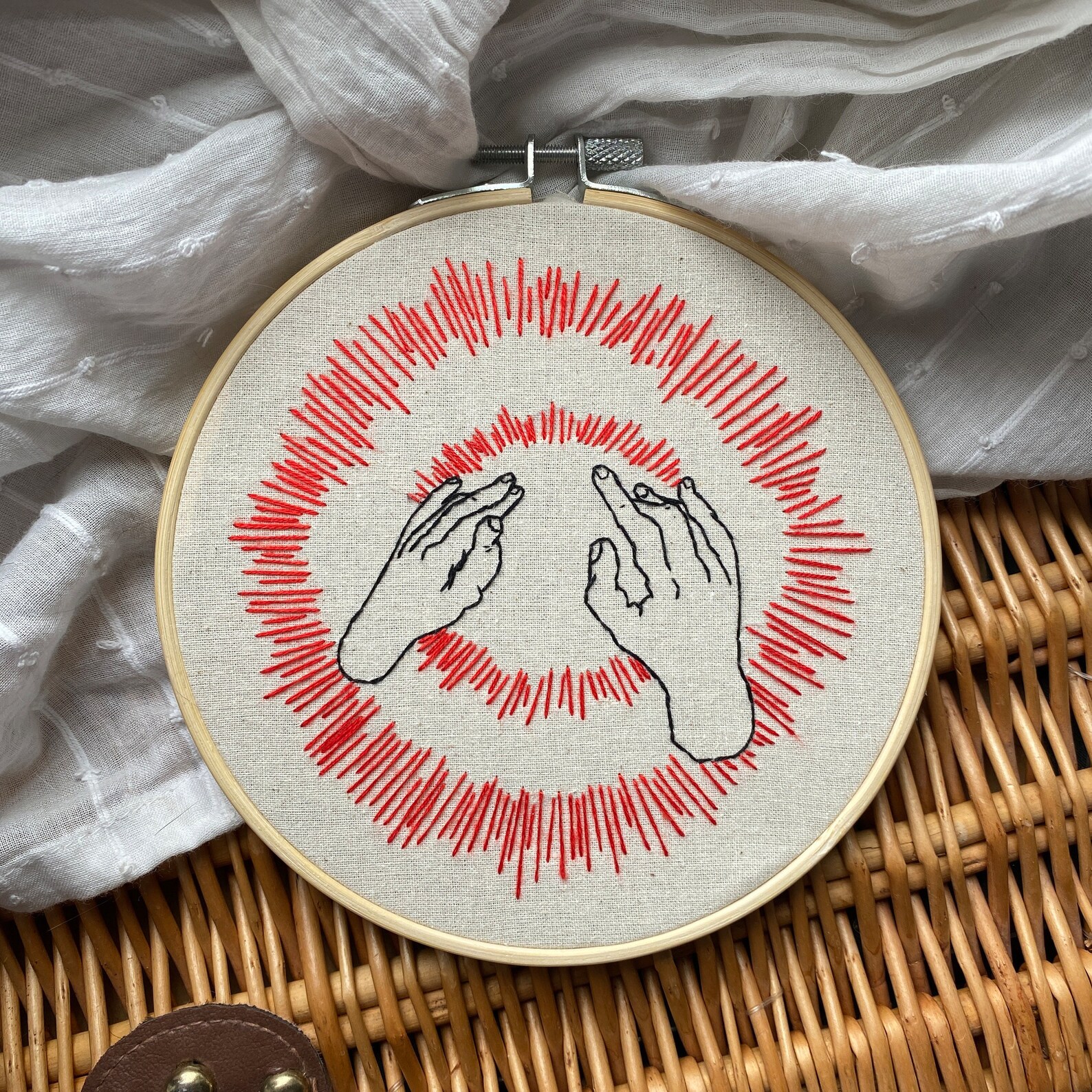 Godspeed You Black Emperor Hand Embroidery Wall Art GYBE / - Etsy UK
