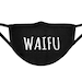 Waifu Face Mask - Etsy