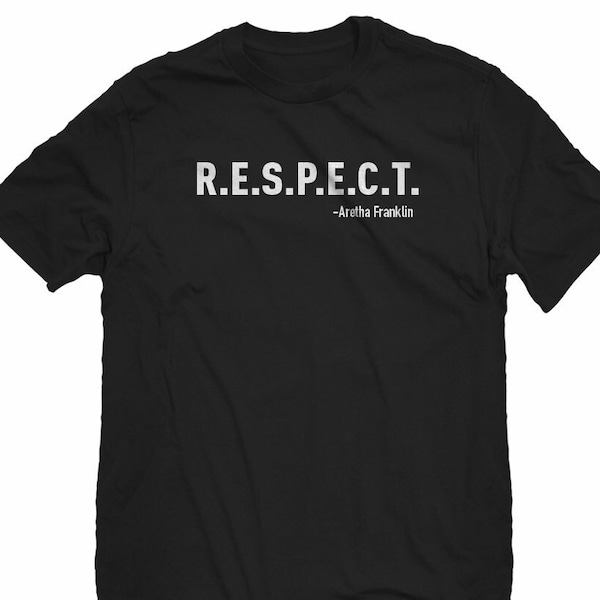 Respect T Shirt - Etsy