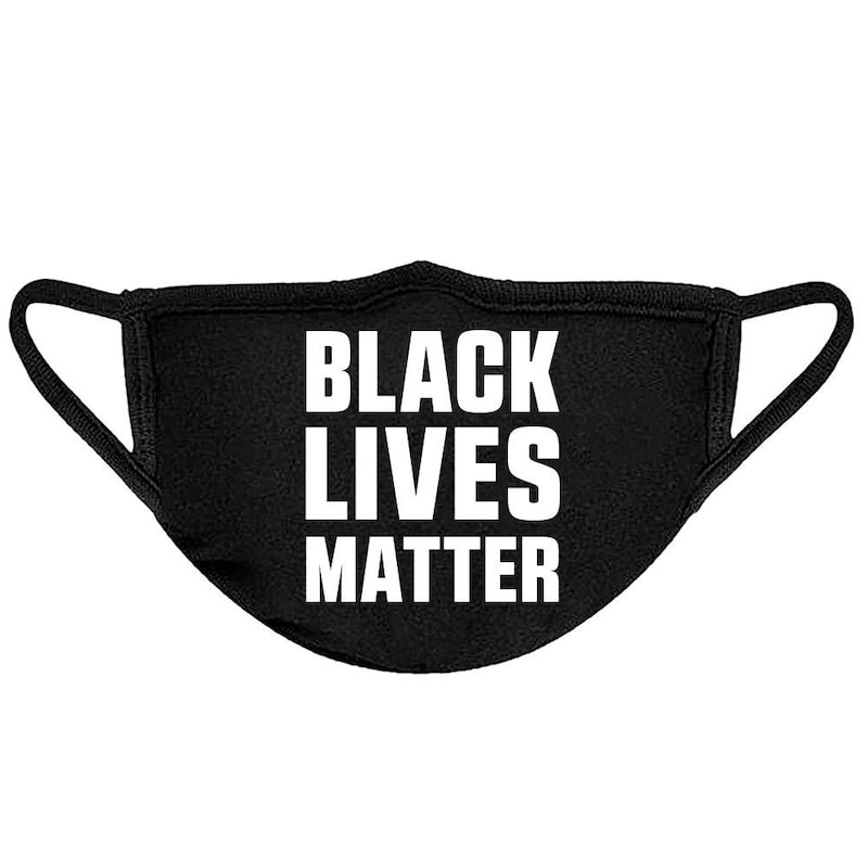Black Lives Matter Mask - Etsy