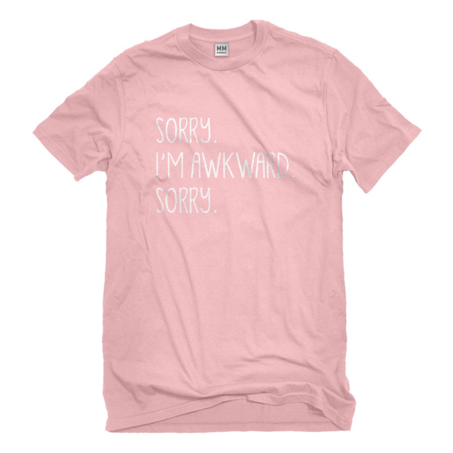 Mens Sorry I'm Awkward Sorry Unisex T-shirt | Etsy