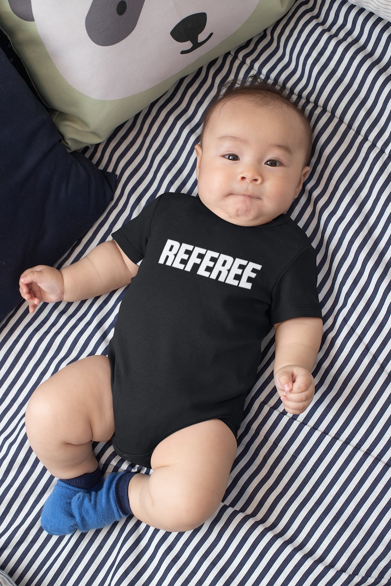 Referee Baby Romper - Etsy