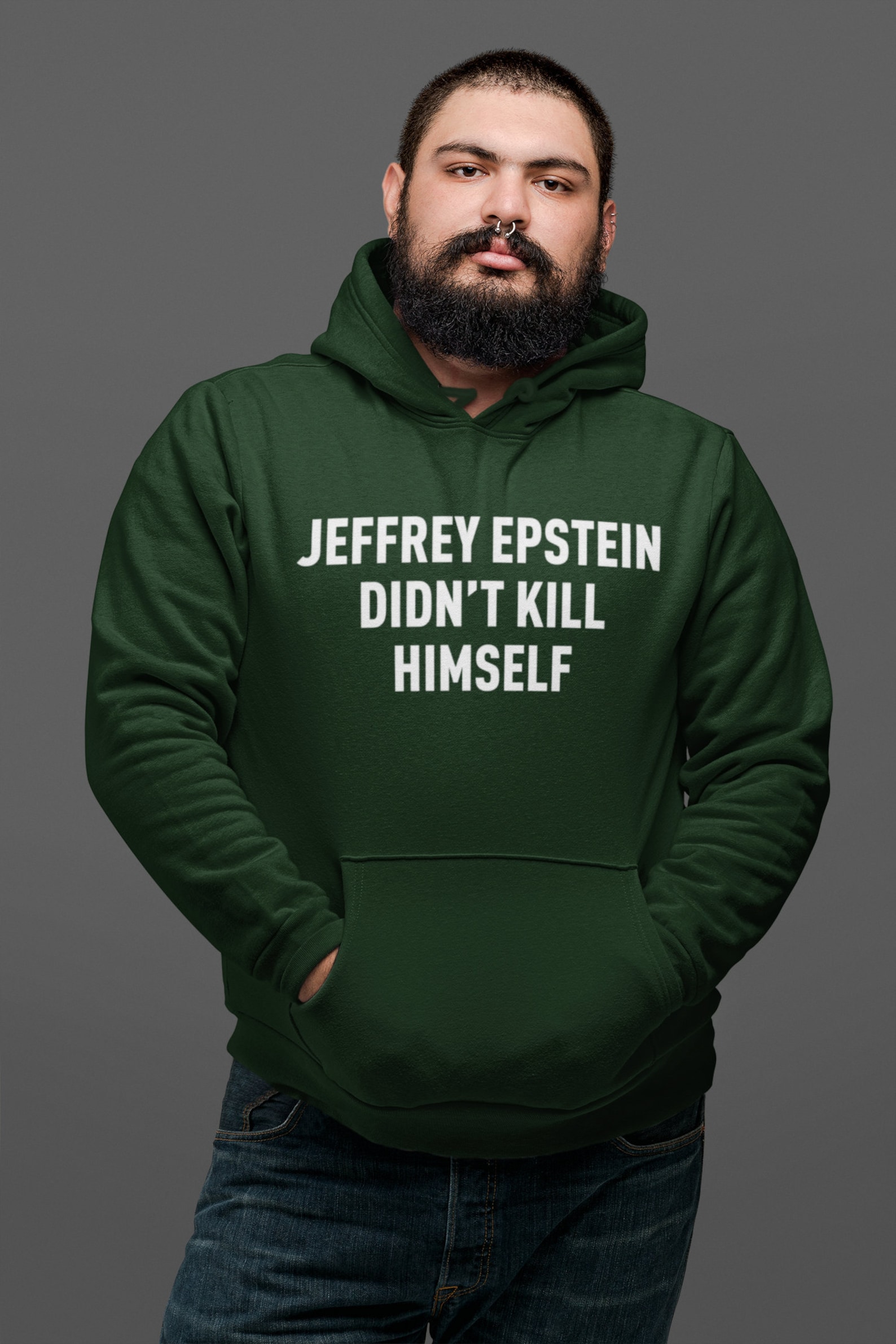 Jeffrey Epstein Didn't Kill Himself Unisex Hoodie - Etsy