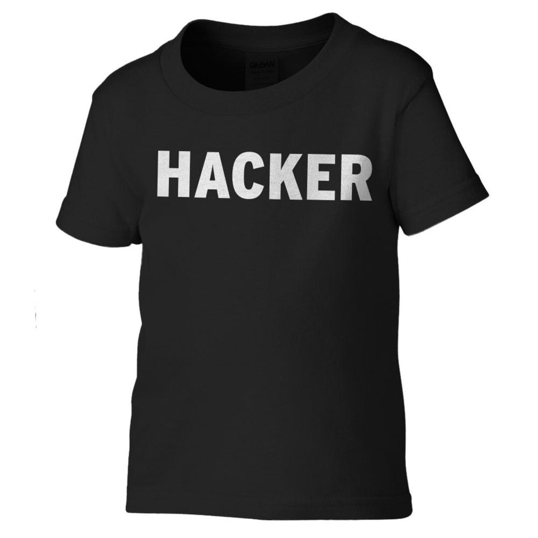 Hacker Toddler Tshirt - Etsy