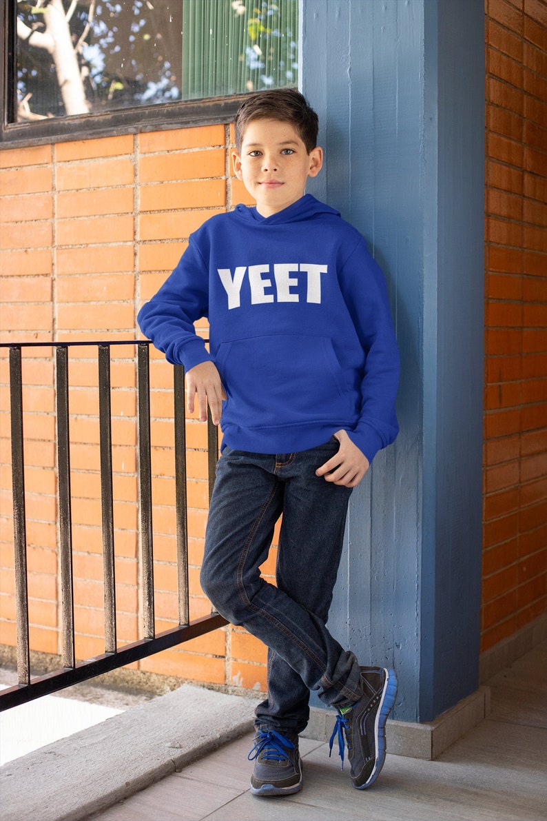 YEET! Kids Hoodie - Etsy