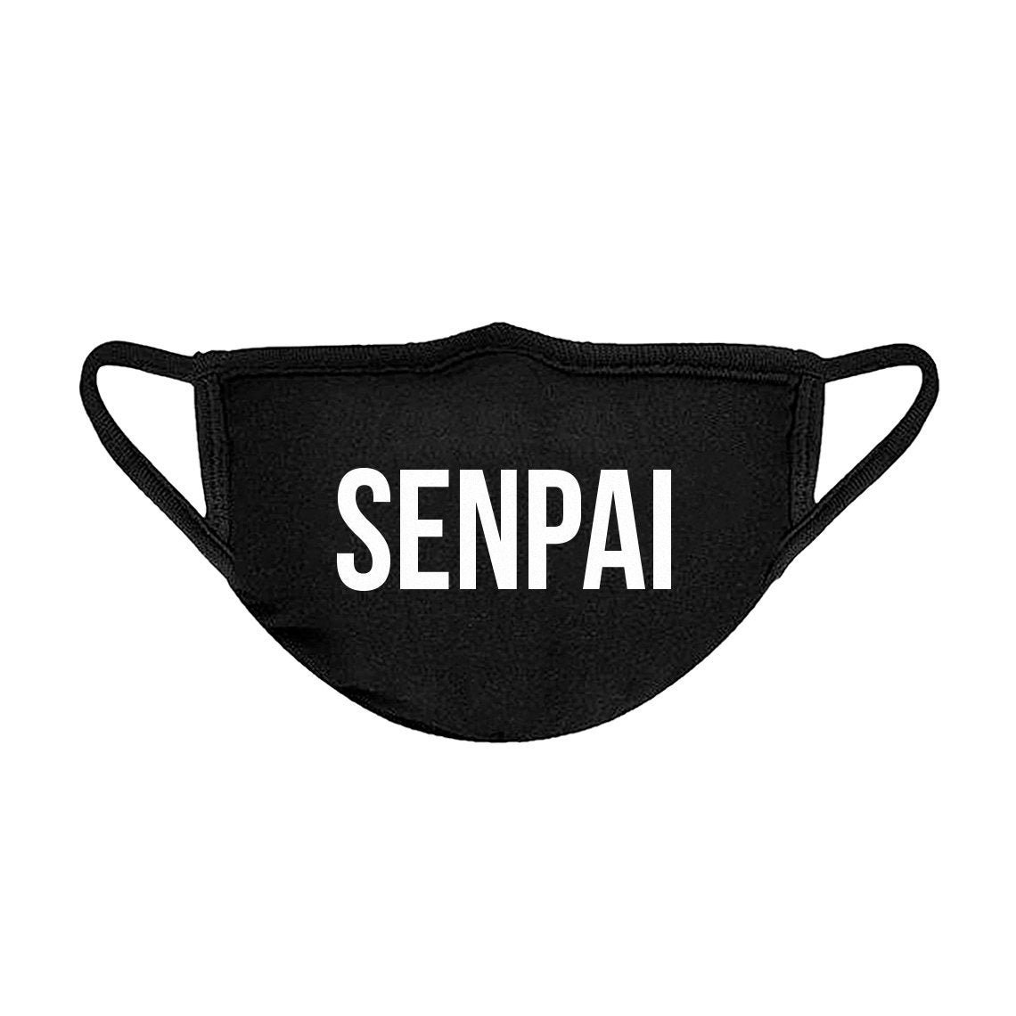 Senpai Face Mask - Etsy