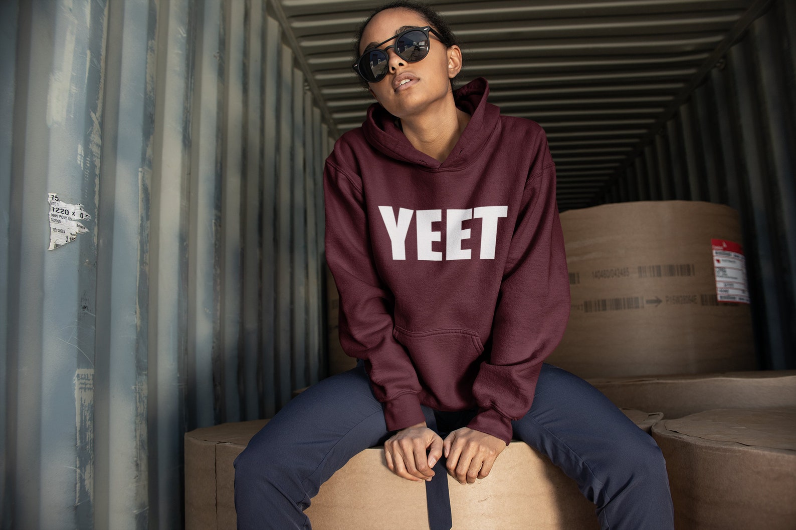 YEET! Unisex Hoodie - Etsy