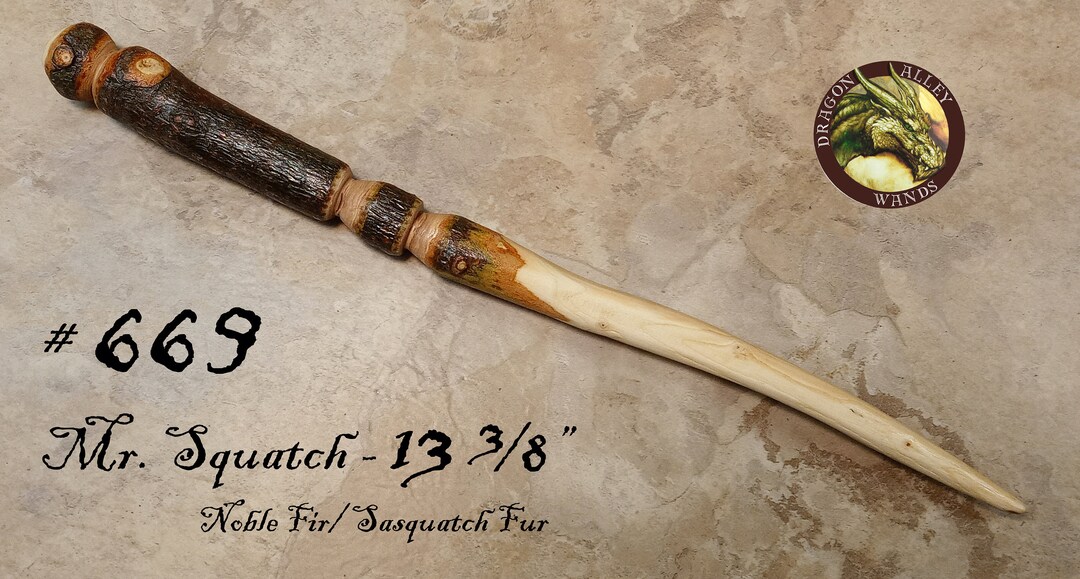 Wizard Wand 669 Mr. Squatch - Etsy