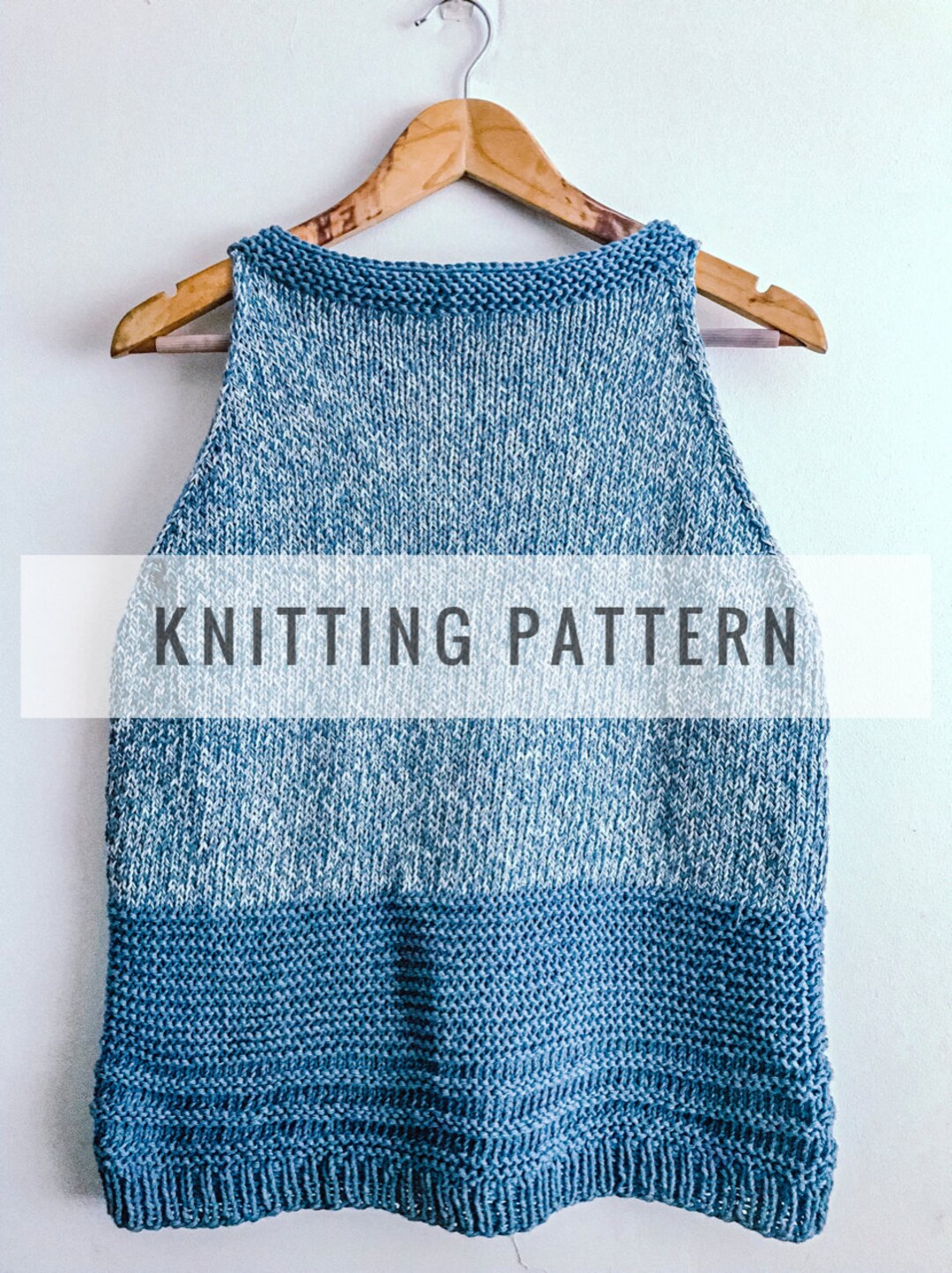 Dahlia Halter Top PATTERN / Knit Pattern / Knitting Pattern / Halter ...