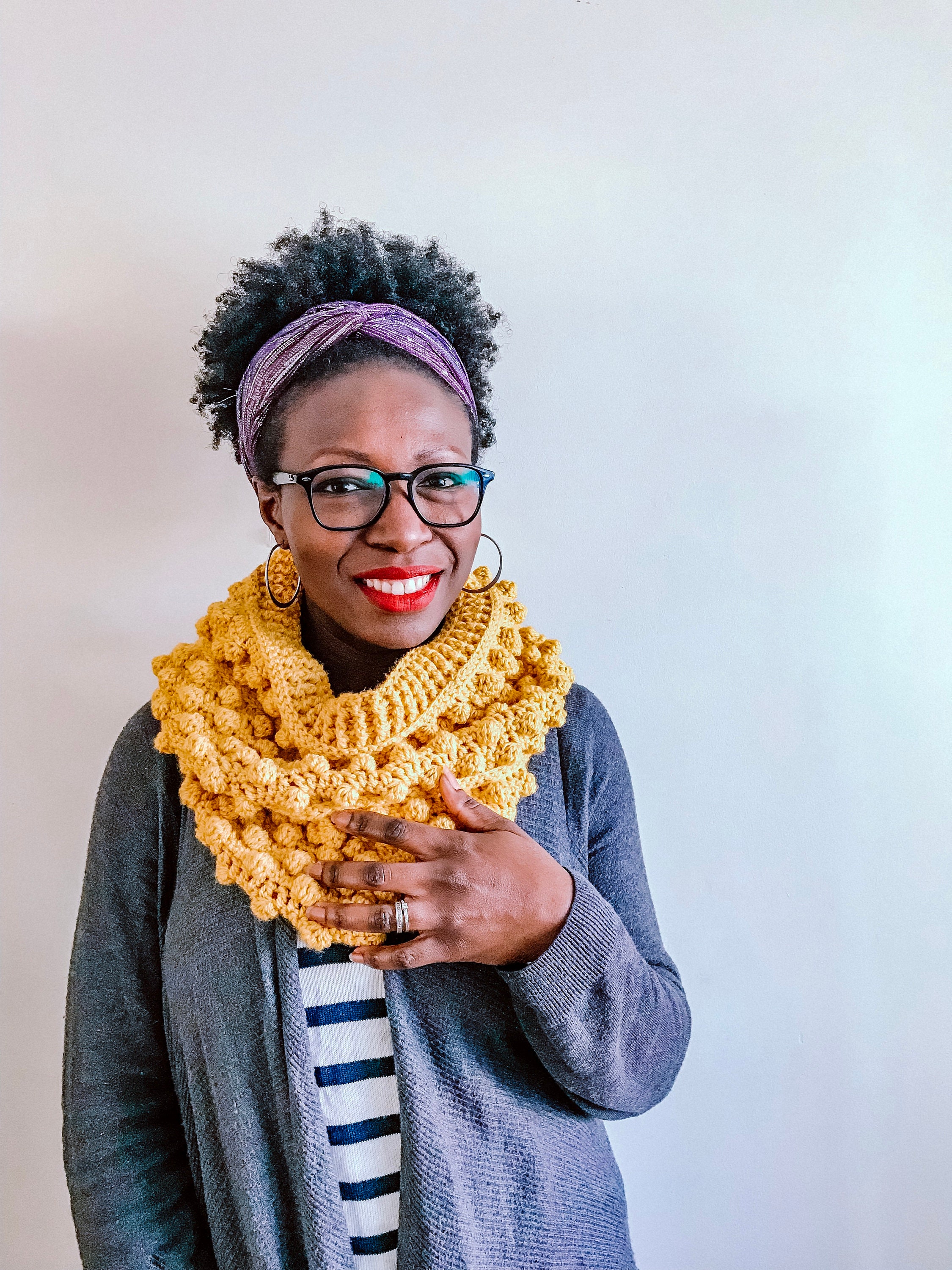 Renaissance Crochet Cowl PATTERN / Crochet Pattern / Bobble Cowl ...