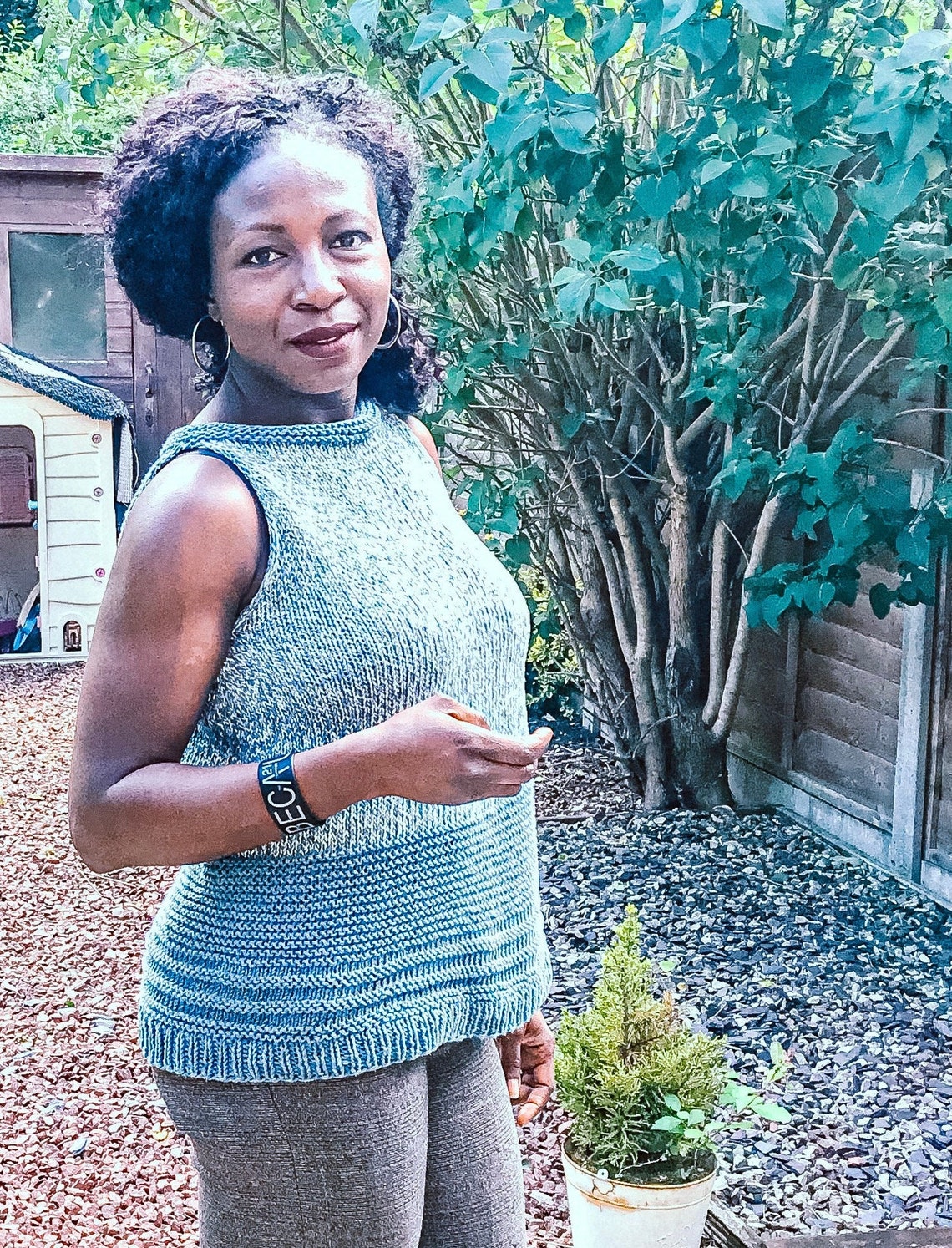 Dahlia Halter Top PATTERN / Knit Pattern / Knitting Pattern / Halter ...