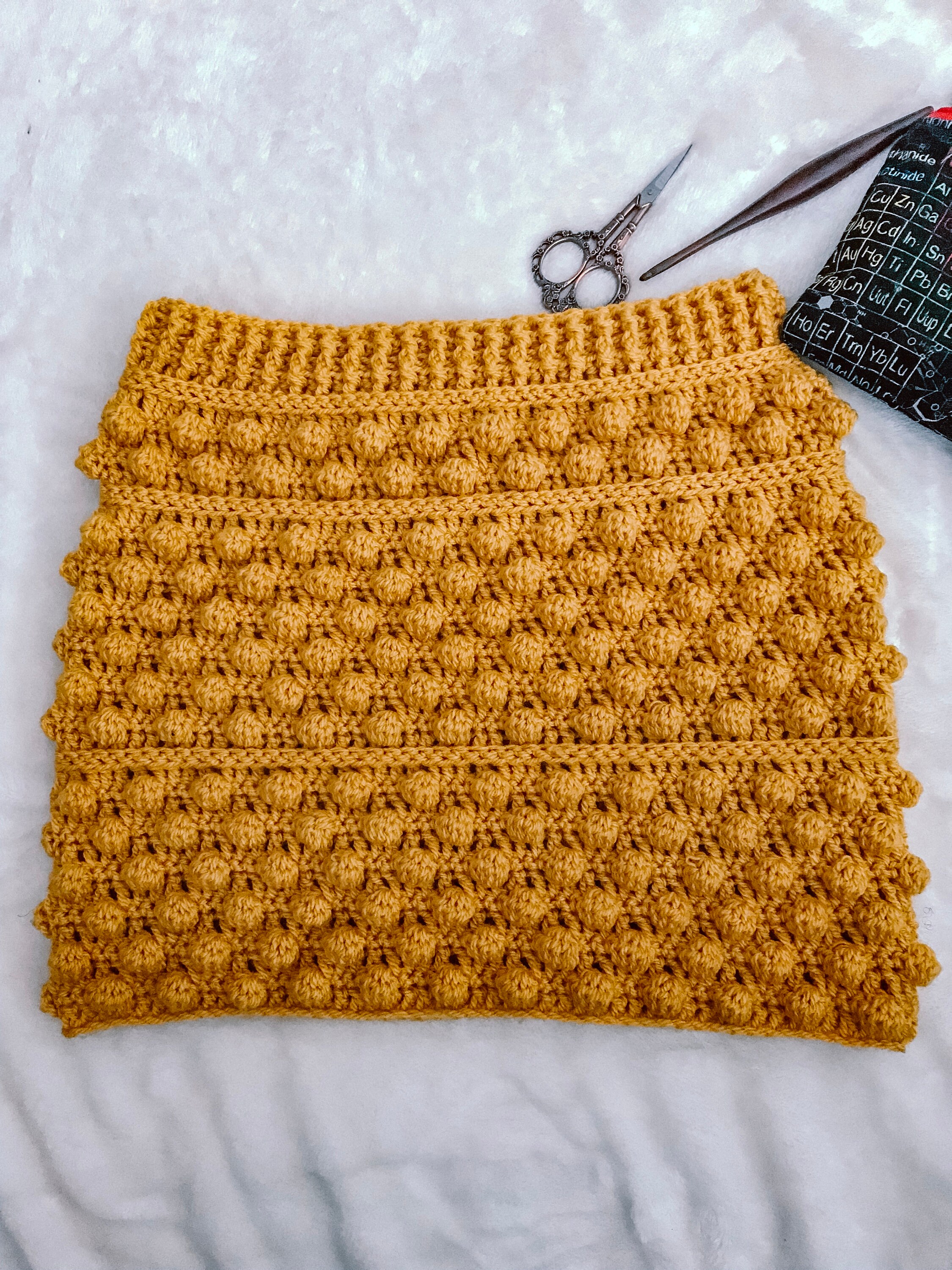 Renaissance Crochet Cowl PATTERN / Crochet Pattern / Bobble Cowl ...