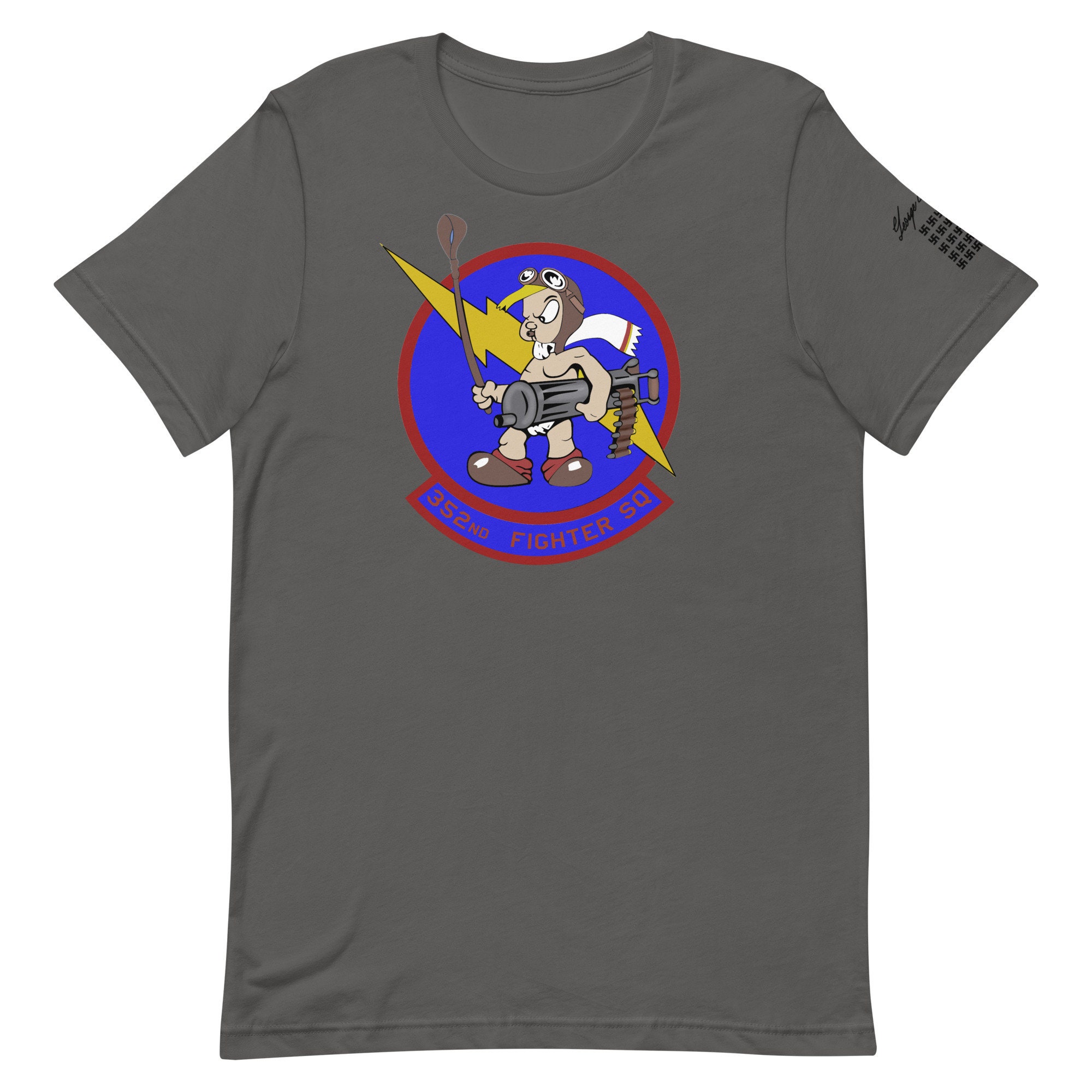 George E. Preddy USAF P-51 Mustang WW2 Ace T-shirt - Etsy