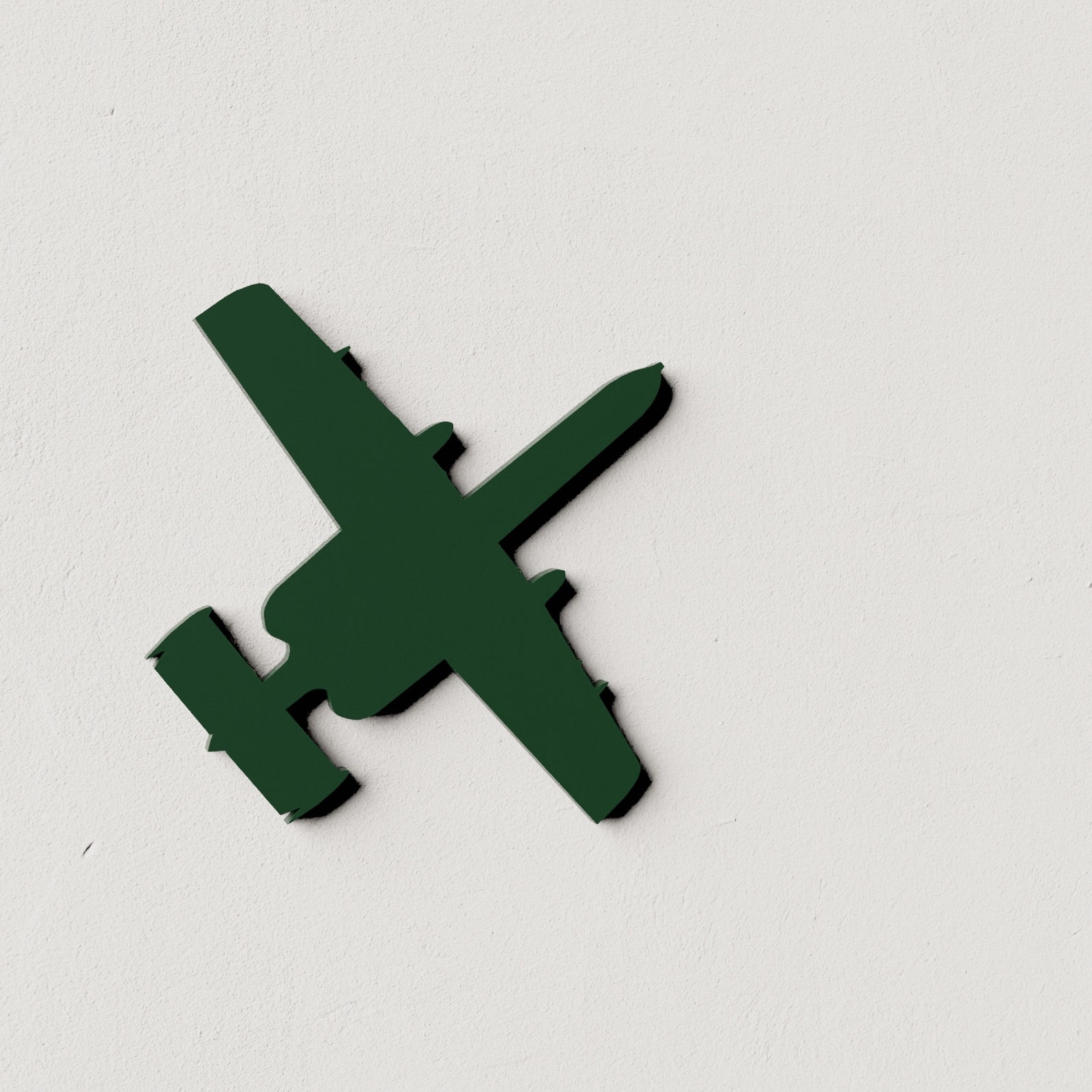 Jet Age Airplane Silhouette Wood Wall Decor - Perfect for Kids and ...