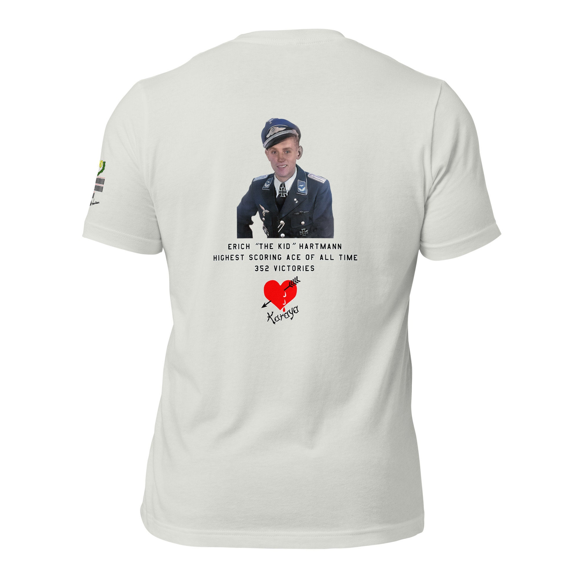 Erich Hartmann - Ace of Aces - WW2 Aces T-shirt - Etsy