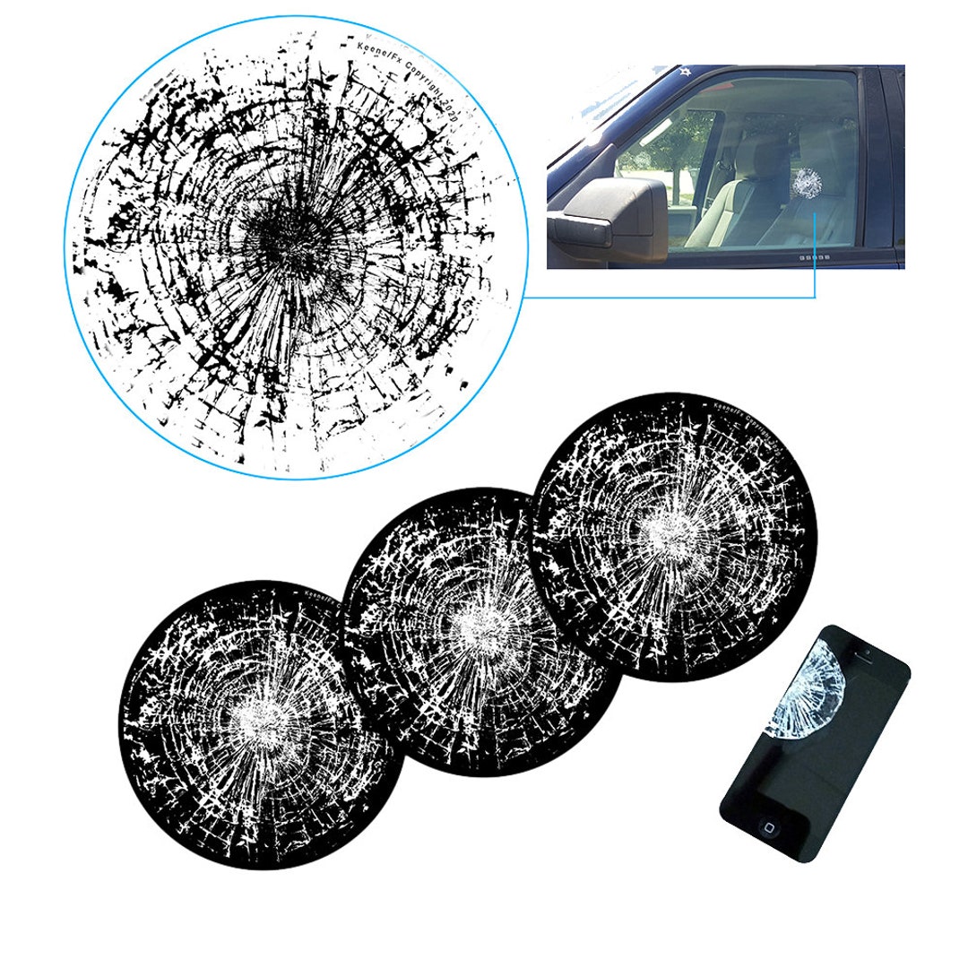 Smashed Glass Prank by Flynn Flamm - Etsy UK