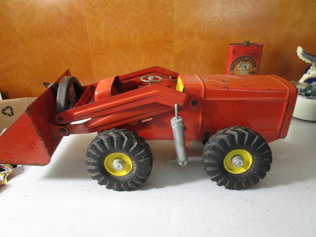 Vintage Nylint Orange Pressed Steel Hough Payloader Front End - Etsy
