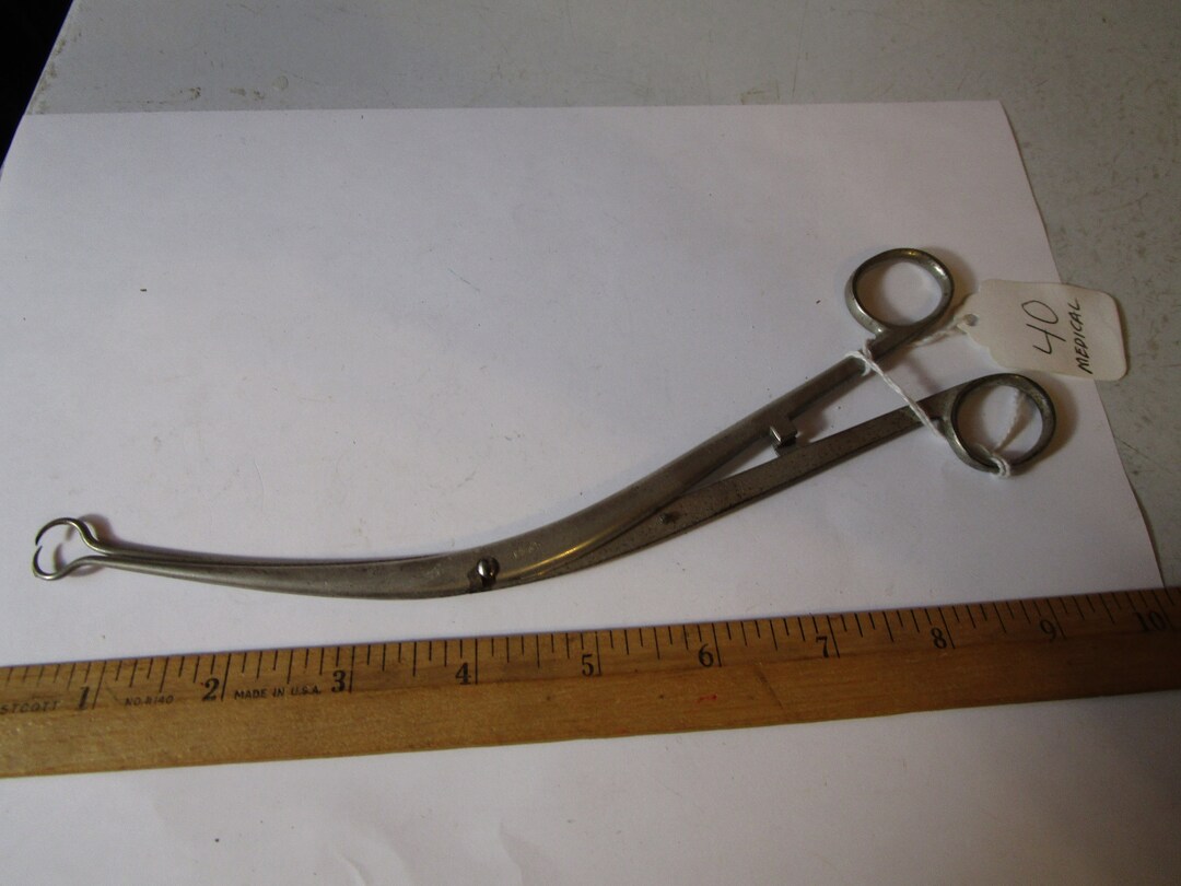 Early Medical Forceps Made in Germany Has Medical/surgical Logo 9.5" - Etsy