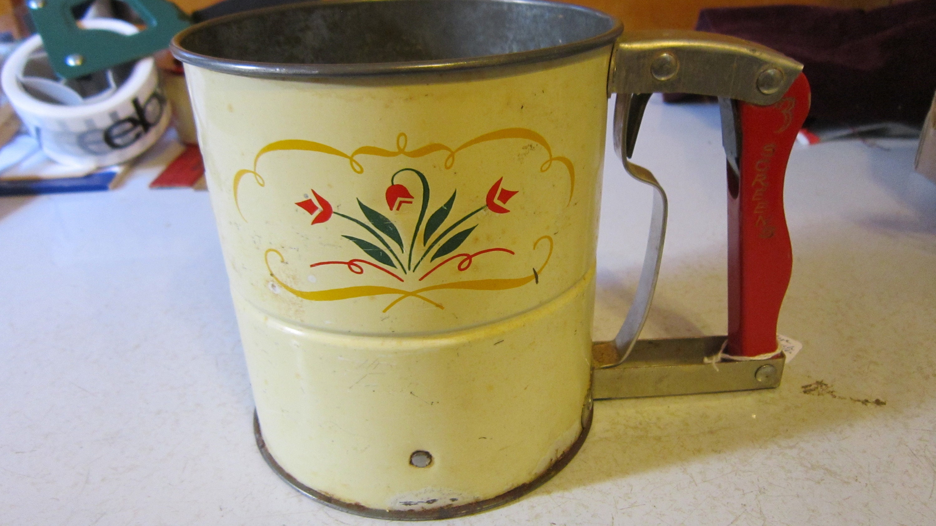 Vintage Androck Hand-i-sift Hand Sifter W/3 Screens & Wood Handle - Etsy