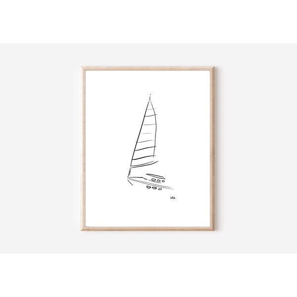 Nautical Line Art - Etsy